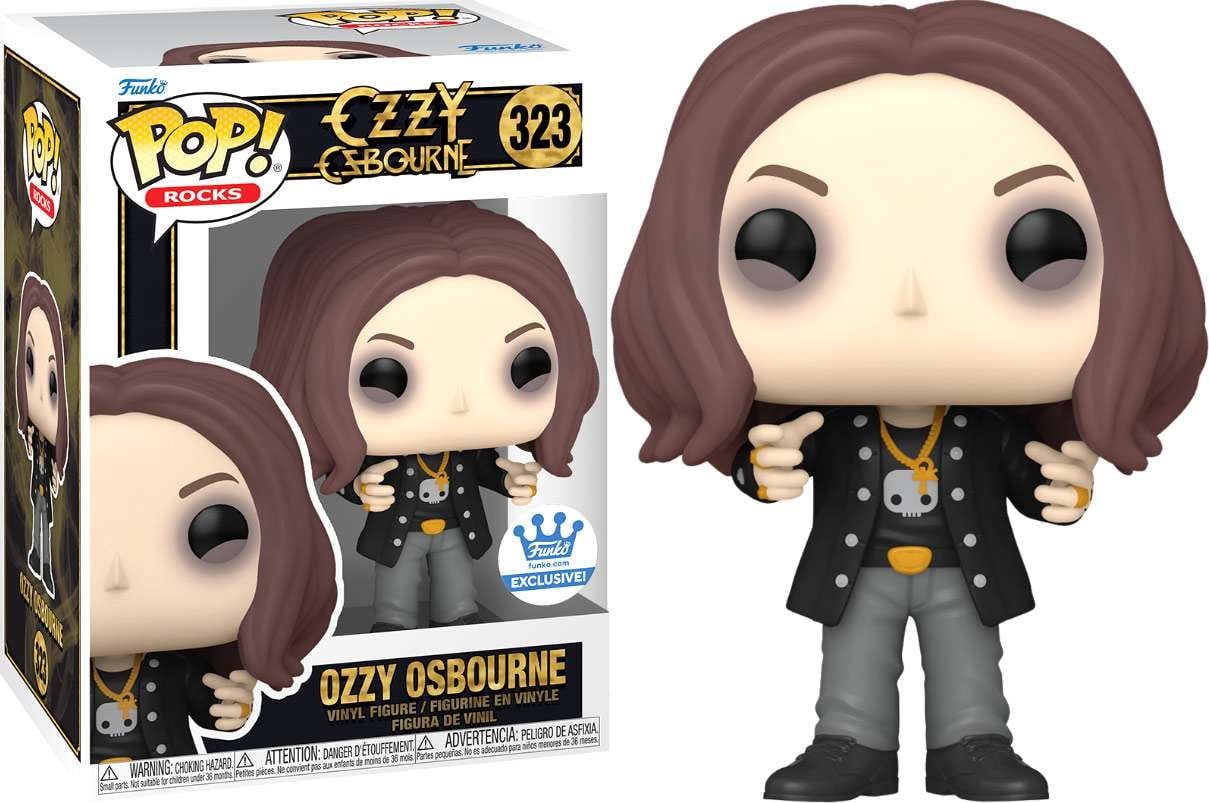 Free Shipping! Funko POP! Rocks Ozzy Osbourne Vinyl Figure (Black Suit ...