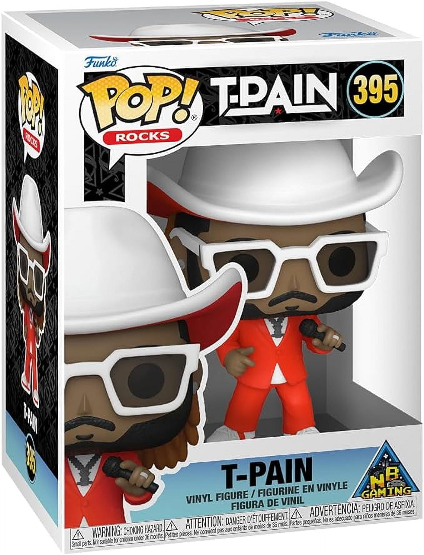 Funko Pop Rocks: T-Pain Vinyl Figures, with Collectible - Walmart.com