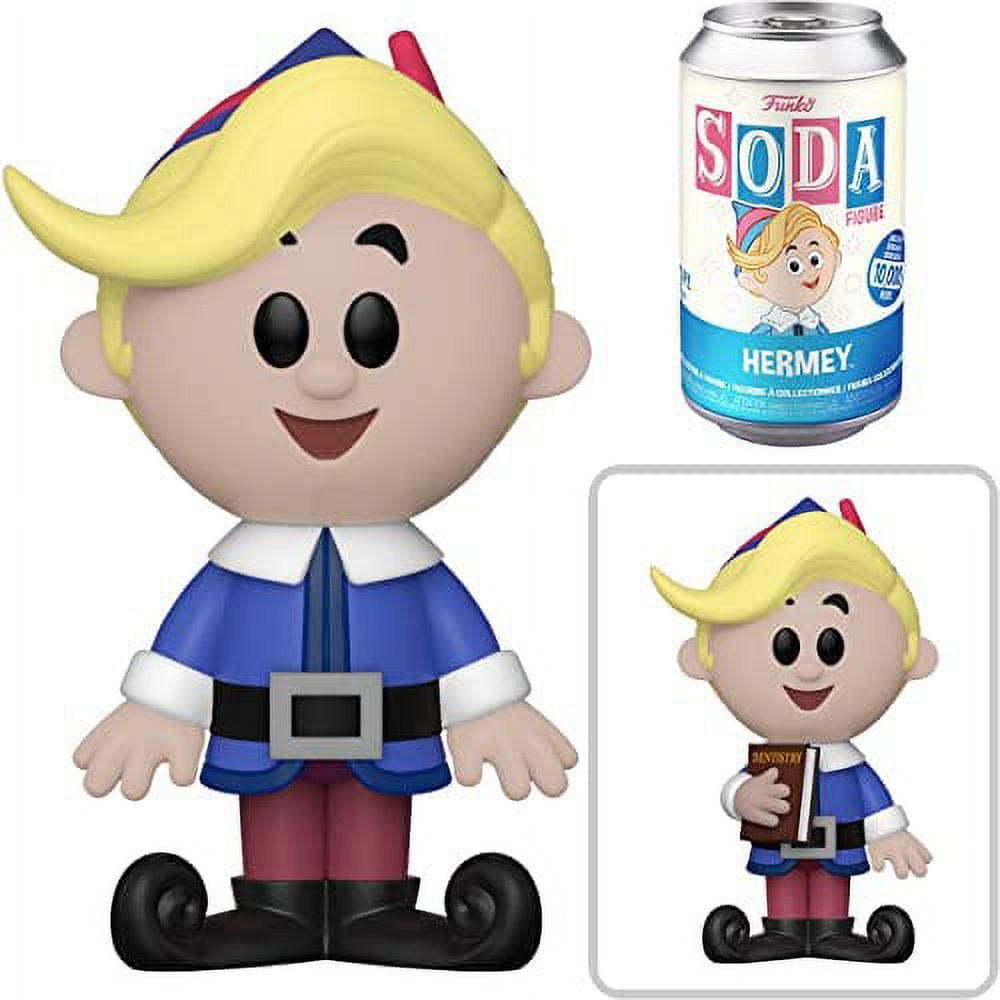 Funko POP! Soda Rudolph the Red-Nosed Reindeer Hermy 4.25" Vinyl Figure ...