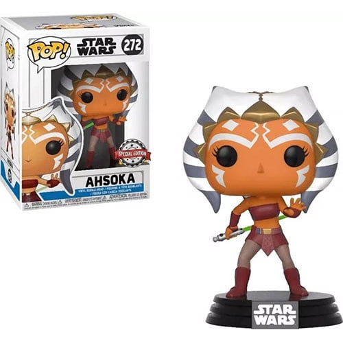 Funko POP! Star Wars Clone Wars Ahsoka Action Pose Vinyl Bobble Head ...