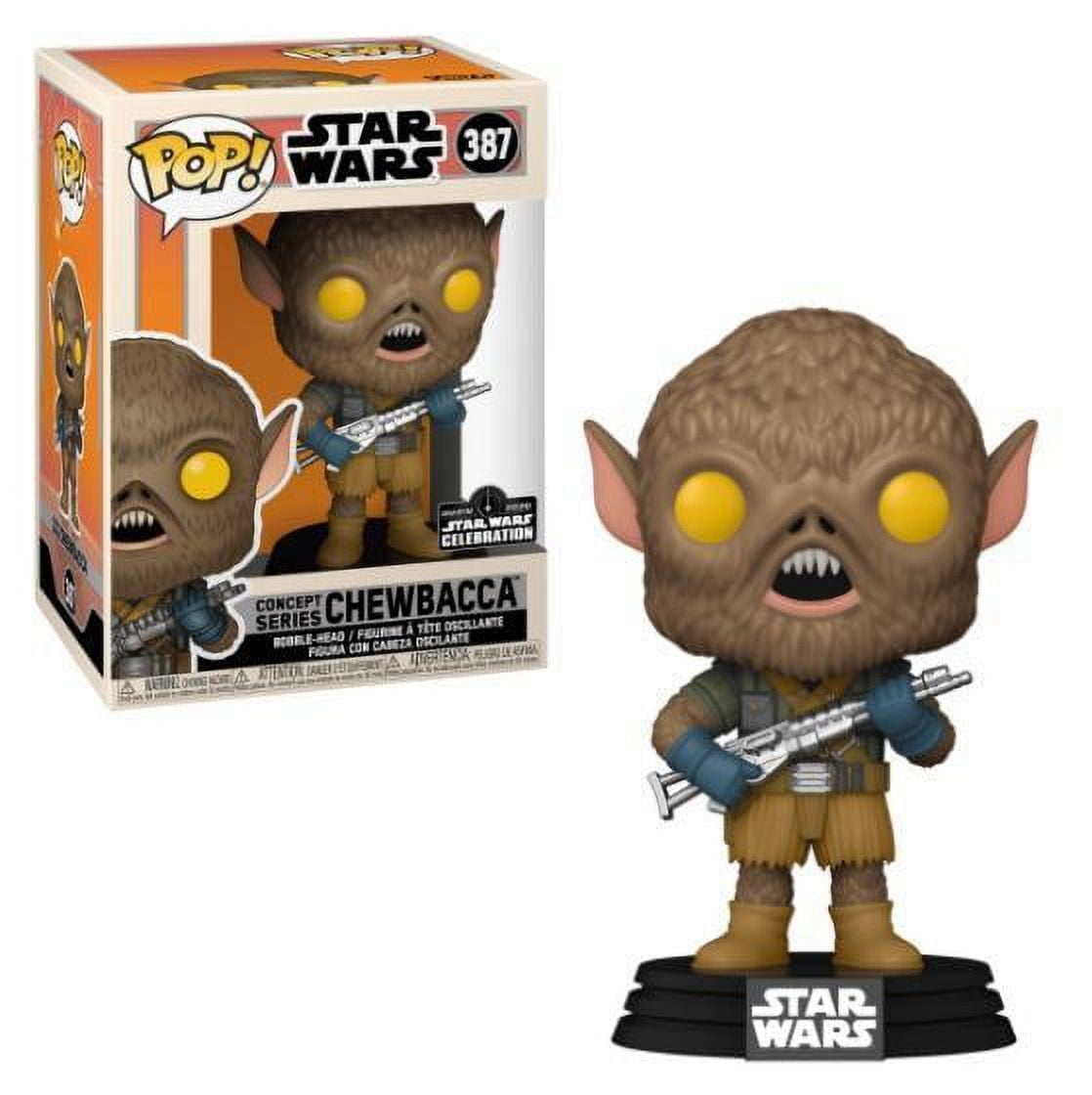 Funko POP! Star Wars Chewbacca #387 [Concept Series] Star Wars ...