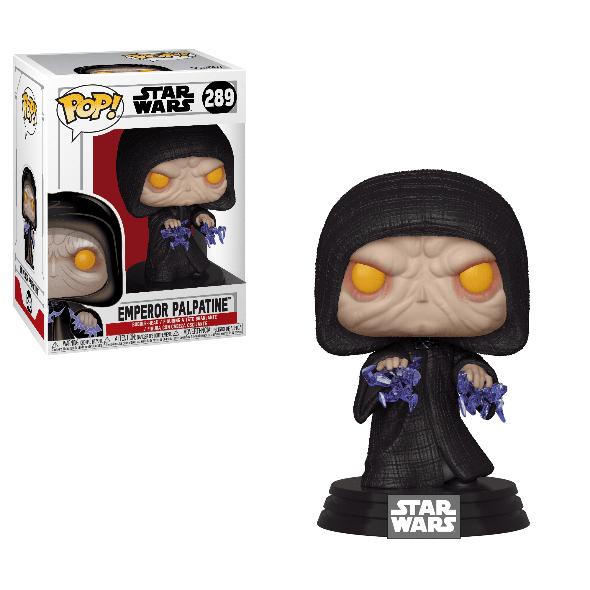 Funko POP! Star Wars: Emperor Palpatine Collectible Figure - Walmart.com