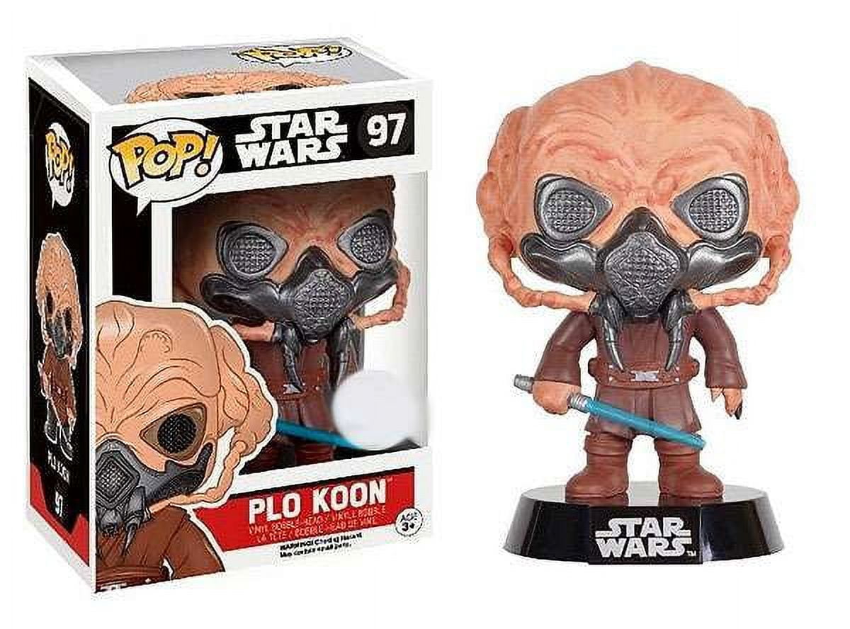 Funko POP! Star Wars Plo Koon Vinyl Bobble Head - Walmart.com