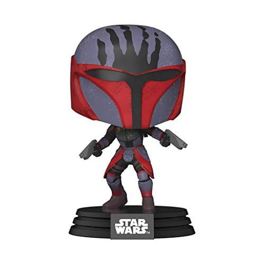 Exclusive Funko POP! Star Wars Mandalorian Super Commando Action Figure ...