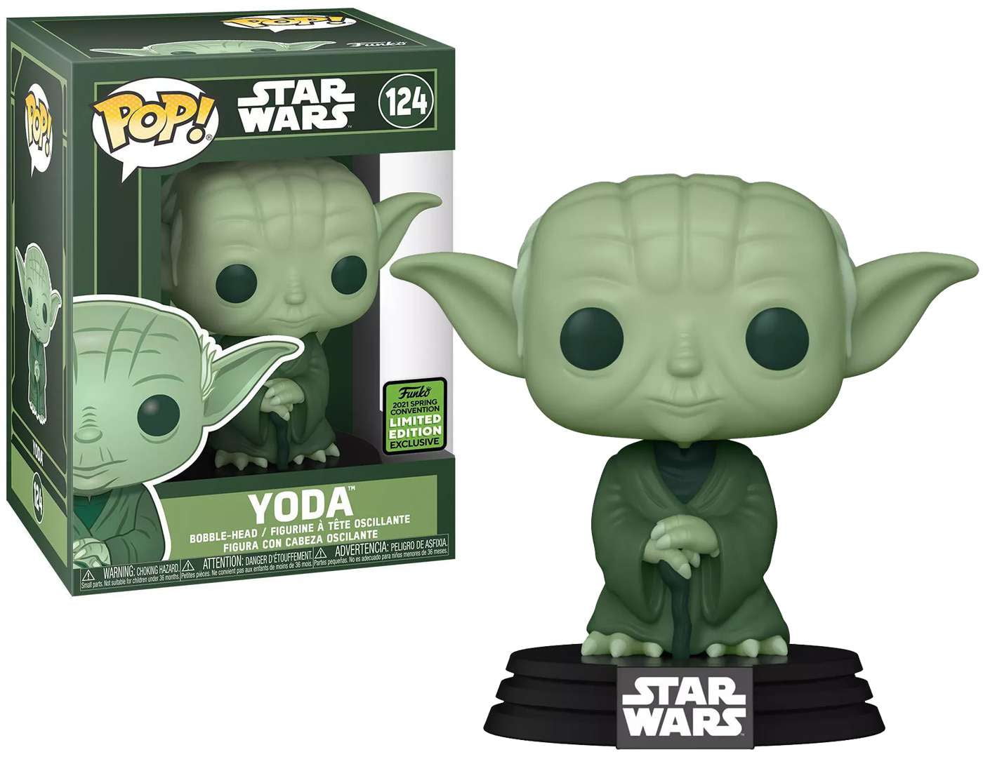 Funko POP! Star Wars Yoda Vinyl Figure (Green) - Walmart.com