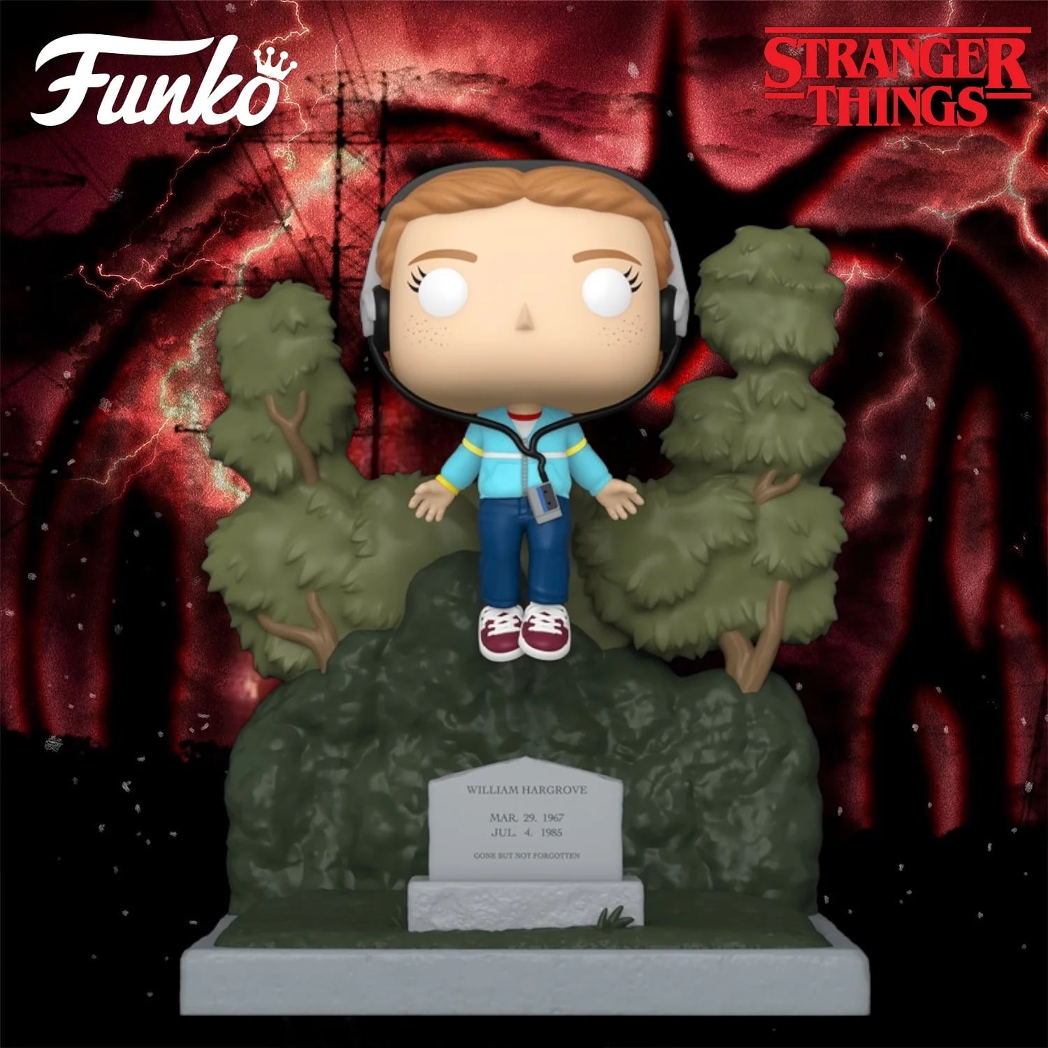 Funko POP! Stranger Things Floating Max at Cemetery Deluxe Figure #1544 ...