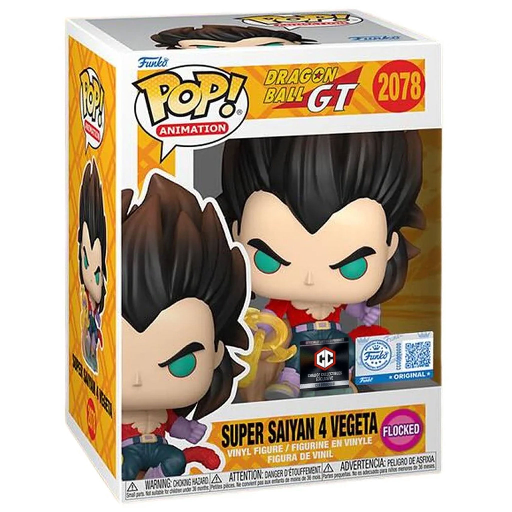 Funko POP! Super Saiyan 4 Vegeta Dragon Ball GT #2078 [Chalice ...