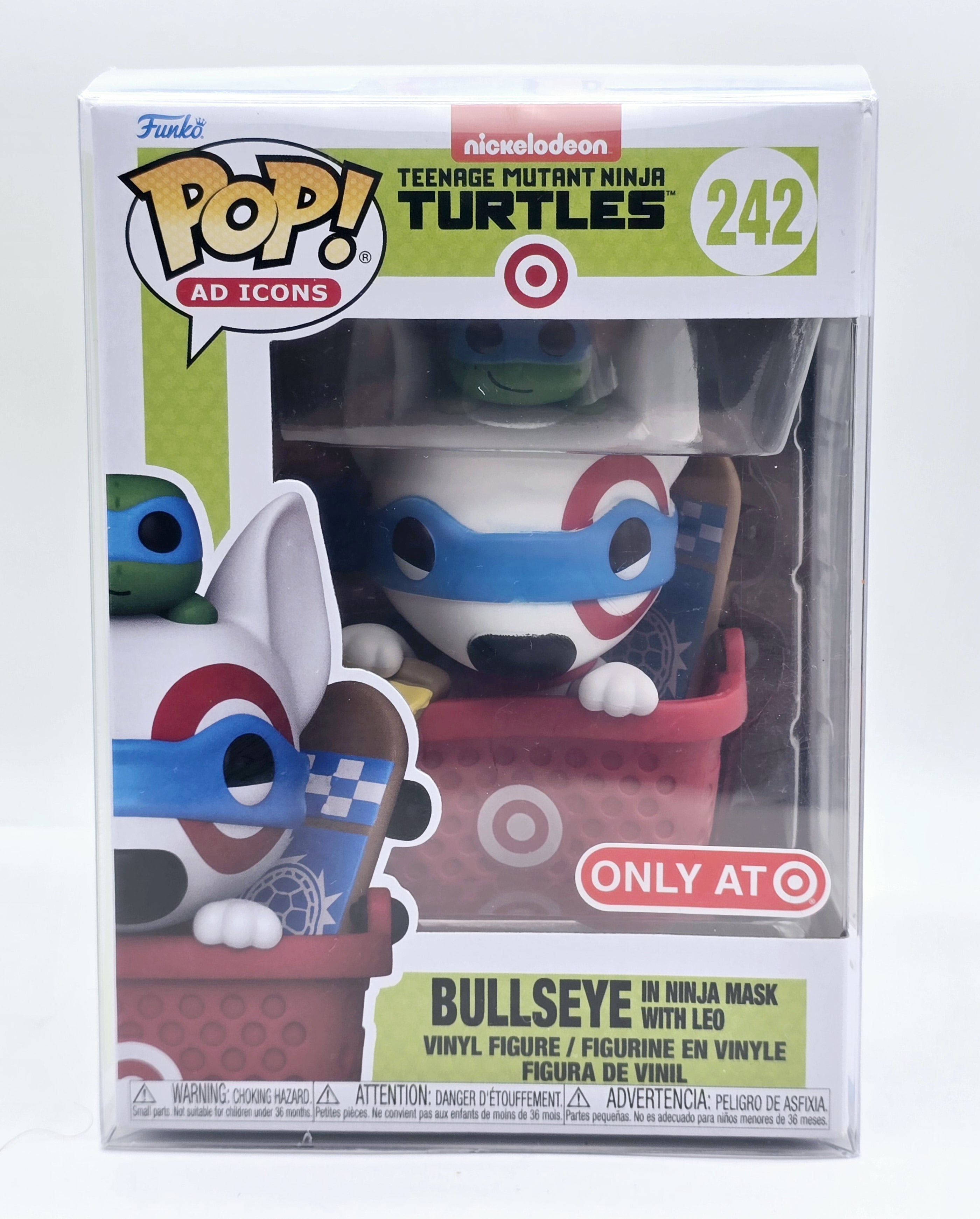 Funko POP! TMNT Bullseye Ninja Mask Leo Exclusive w/ .50mm POP ...