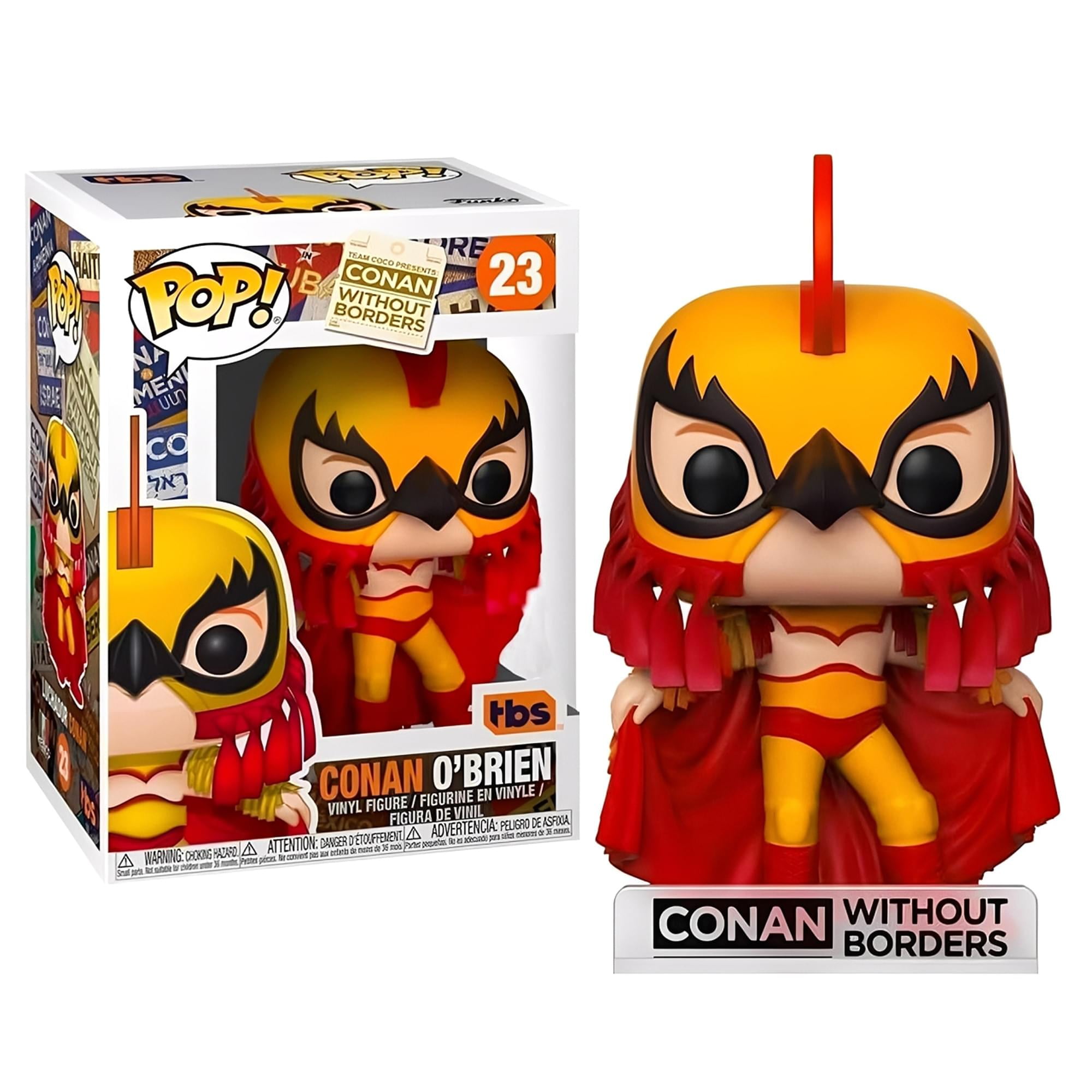 Conan O'Brien Funko POP Vinyl Figure | Conan as Luchador - Walmart.com