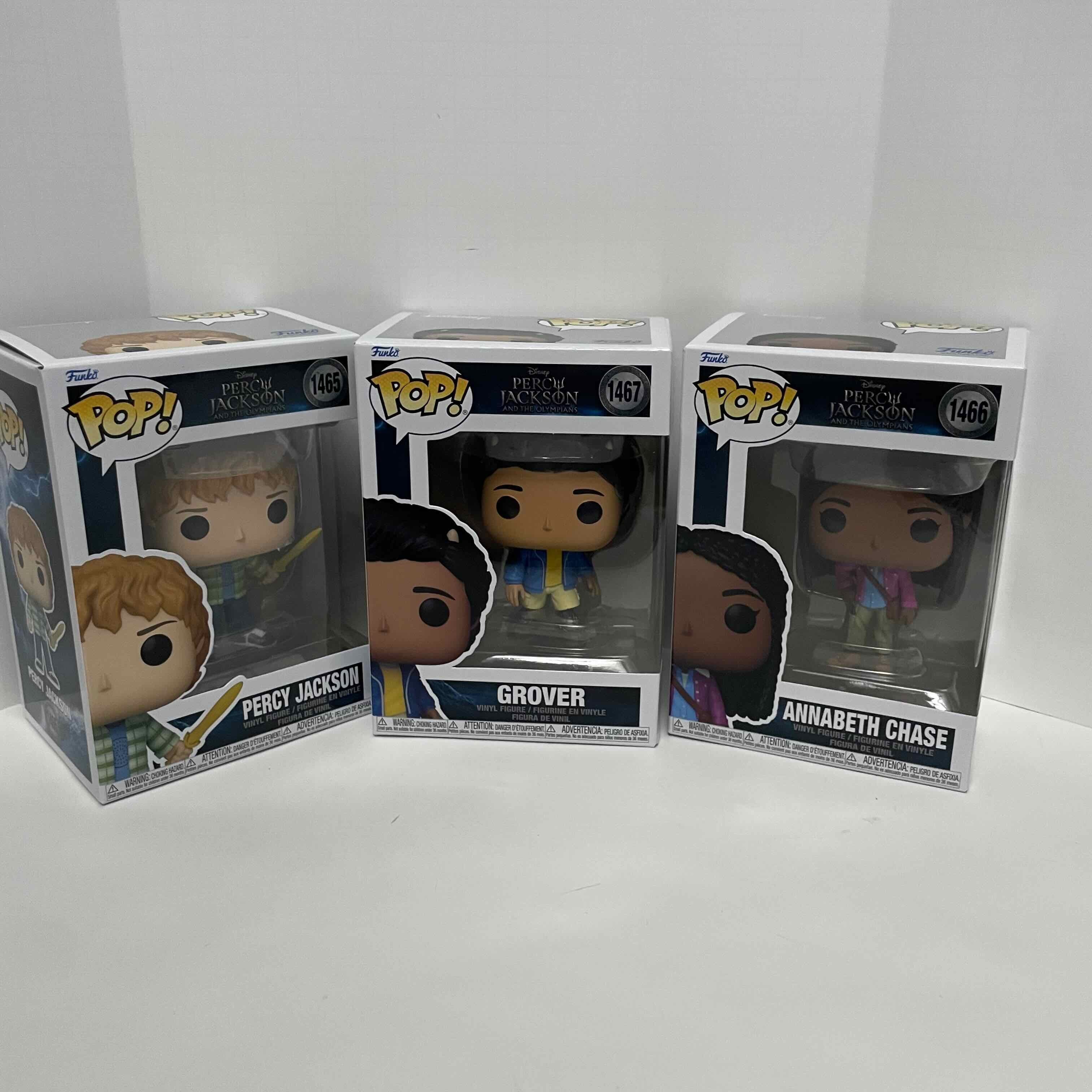 Funko POP! TV: Disney Percy Jackson and The Olympians Complete Set of 3 ...