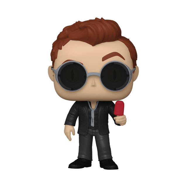 Funko POP! TV: Good Omens - Crowley with Apple with Chase - Walmart.com