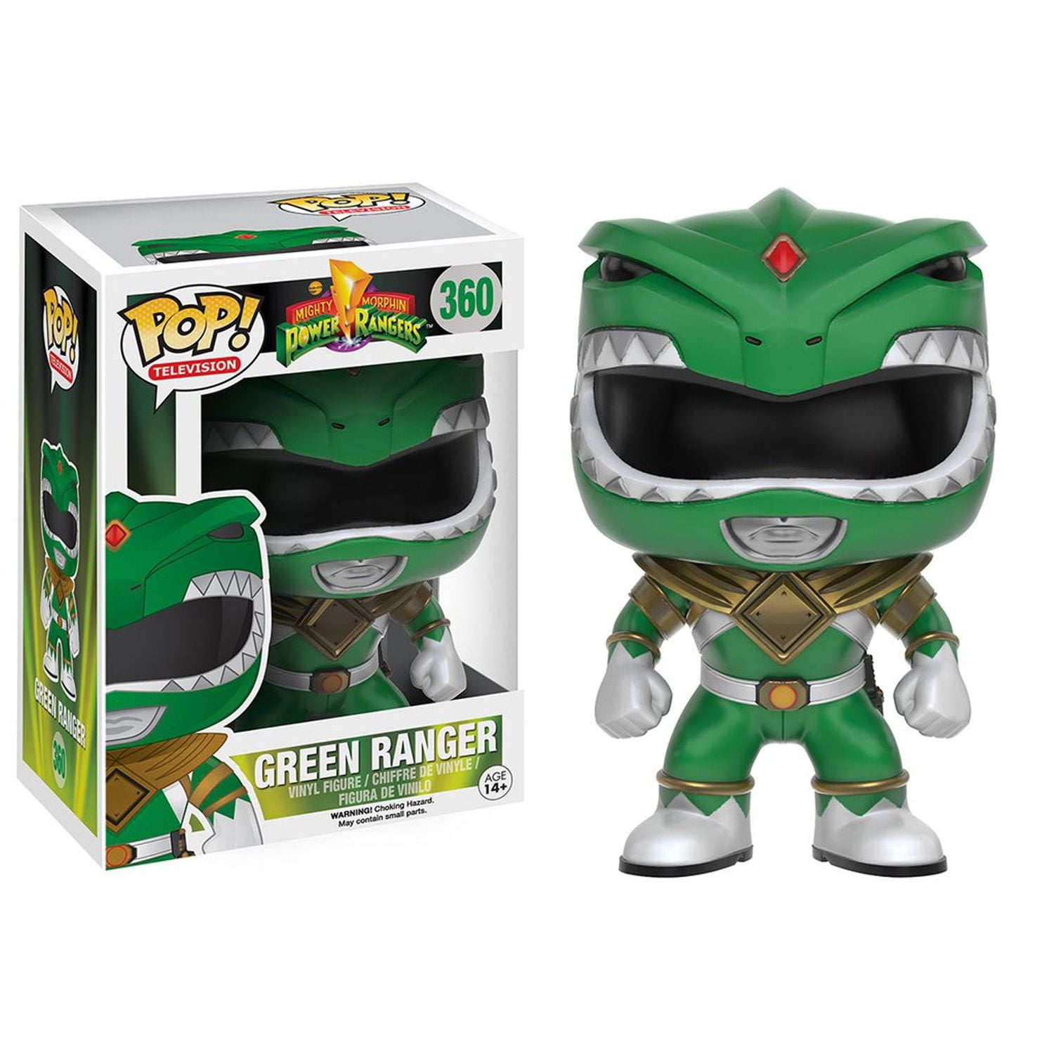 Funko POP TV: Power Rangers - Green Ranger Vinyl Figure - Walmart.com