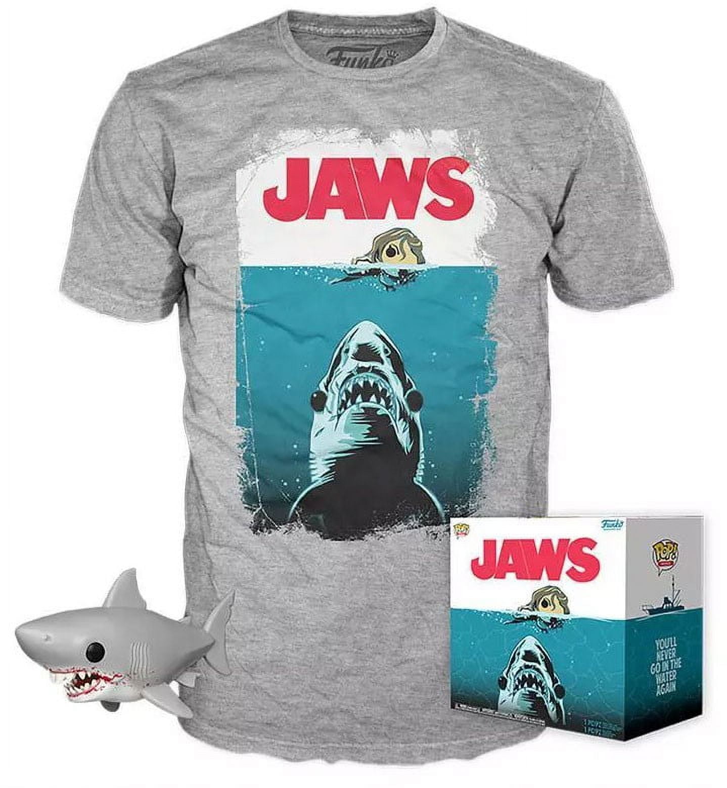 Funko POP! & Tee Collectors Box: Jaws with Size Medium T-Shirt ...