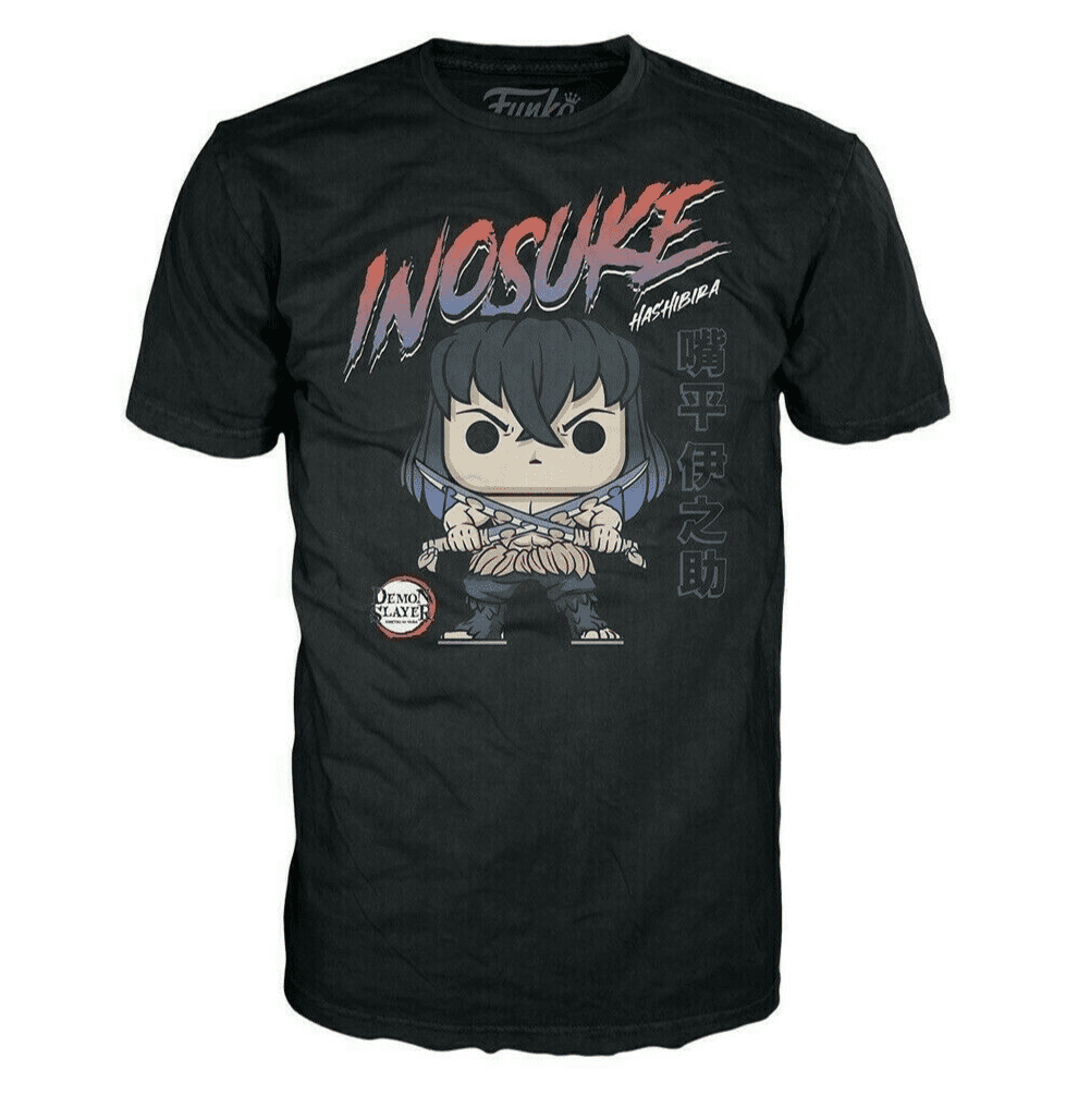 Funko POP! Tees Demon Slayer Kimetsu no Yaiba Inosuke Hashibira ...