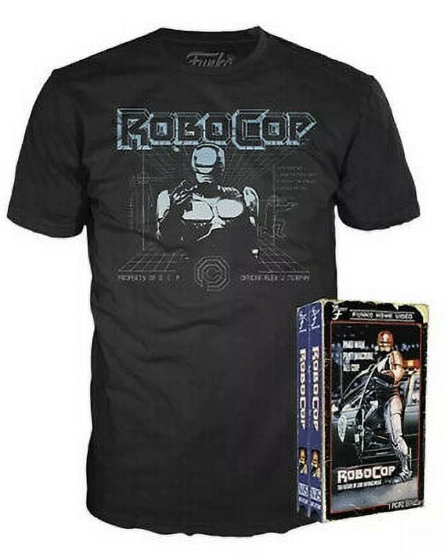 Funko POP! Tees RoboCop VHS Size Xtra Large [XL] T-Shirt Exclusive ...