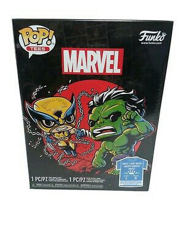 Funko POP! Tees Wolverine VS Hulk Size Large T-Shirt - Walmart.com