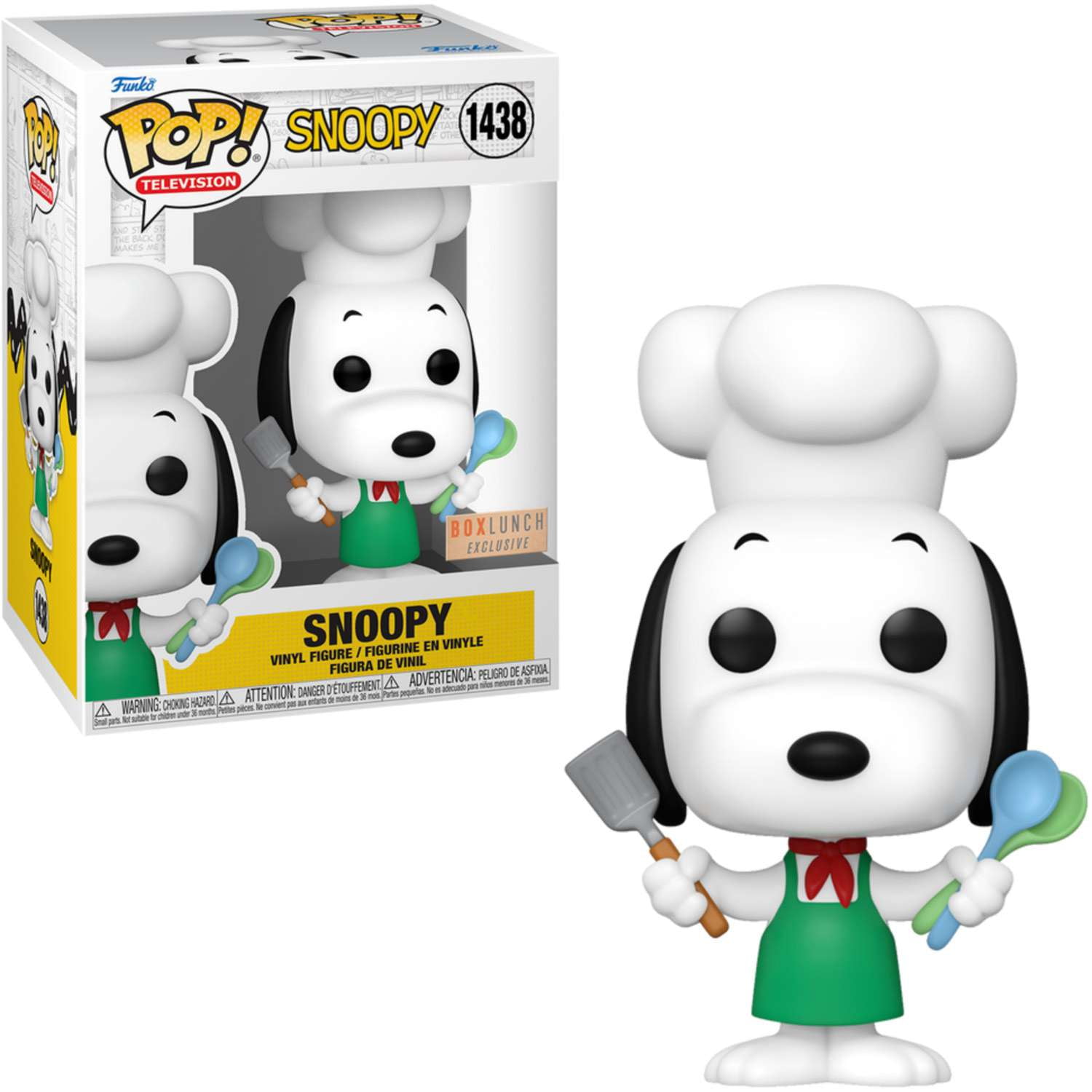 Funko Pop! TV: Snoopy - Chef Snoopy BoxLunch Exclusive - Walmart.com