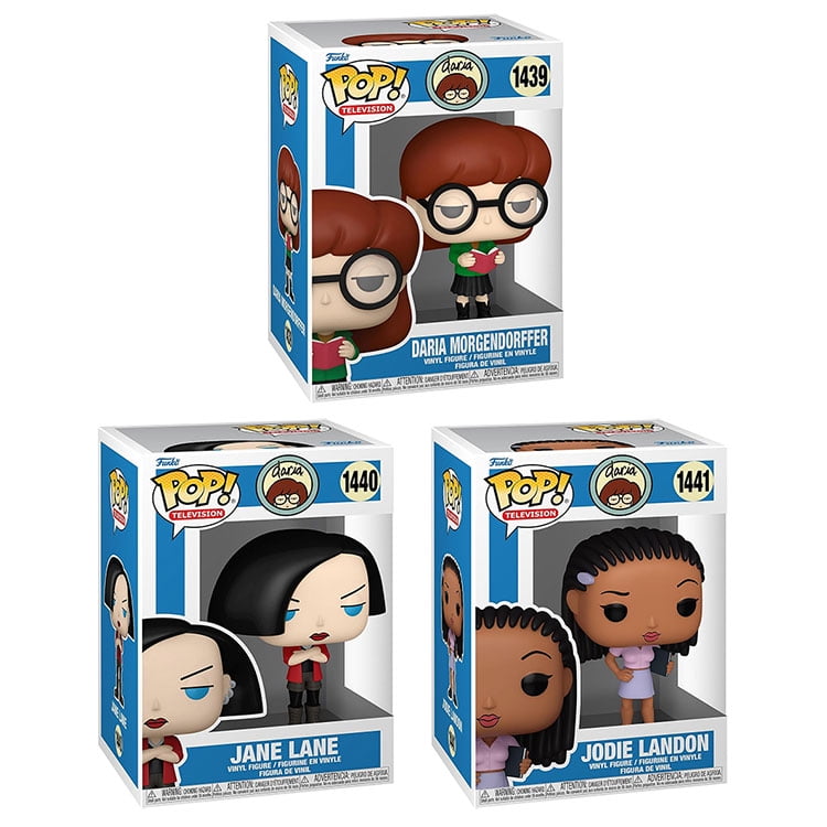 Funko POP! Television - Daria Vinyl Figures - SET OF 3 (Daria, Jodie ...