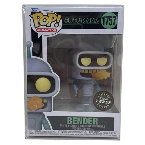 Funko POP! Television Futurama S3 Vinyl Figure - BENDER #1757 *GLOW ...