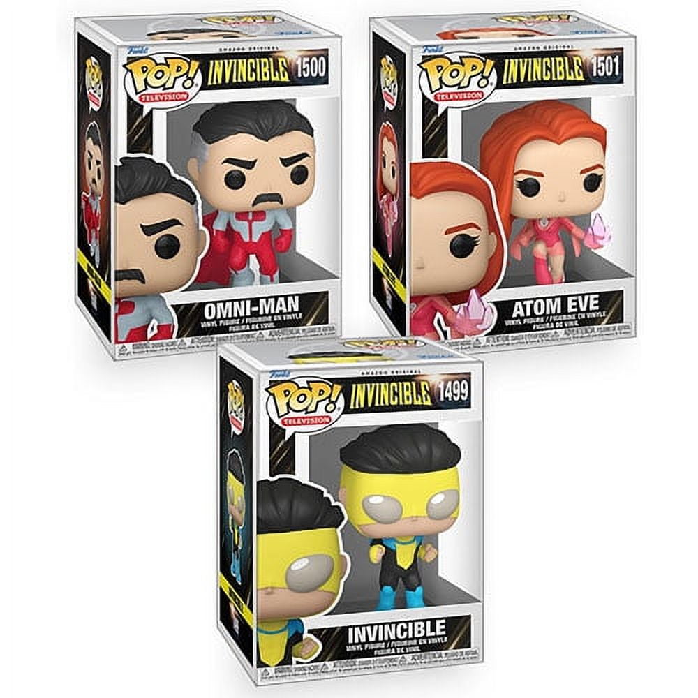 Funko POP! Television - Invincible Vinyl Figures - SET OF 3 [Atom Eve ...