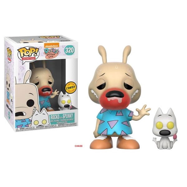 Funko POP! Television - Nickelodeon S2 Vinyl Figure - ROCKO & SPUNKY ...