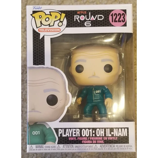 Funko POP! Television Squid Game - Player 001: Oh Il-Nam #1223 [Round 6 ...