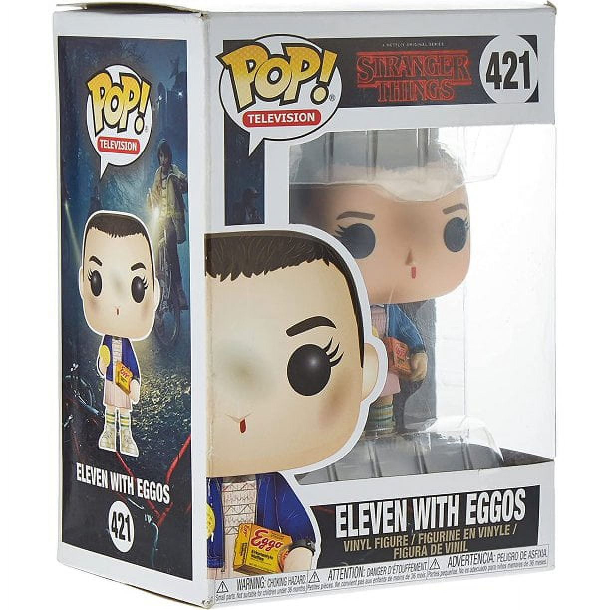 Funko POP! Television Stranger Things - Eleven with Eggo #421 Exclusive ...