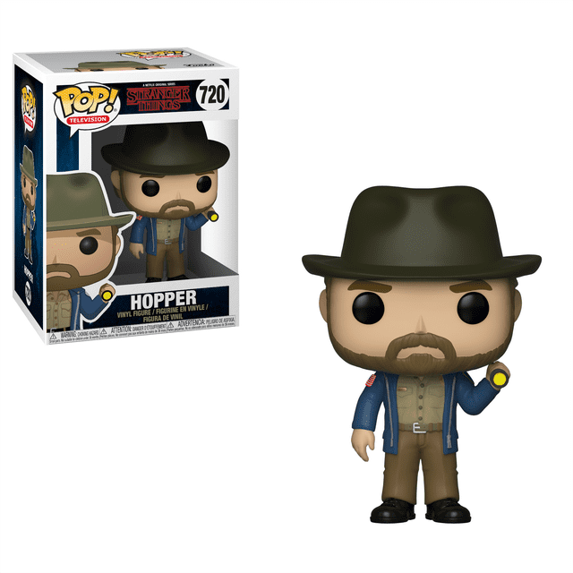 Funko POP! Television: Stranger Things - Hopper w/Flashlight - Walmart.com
