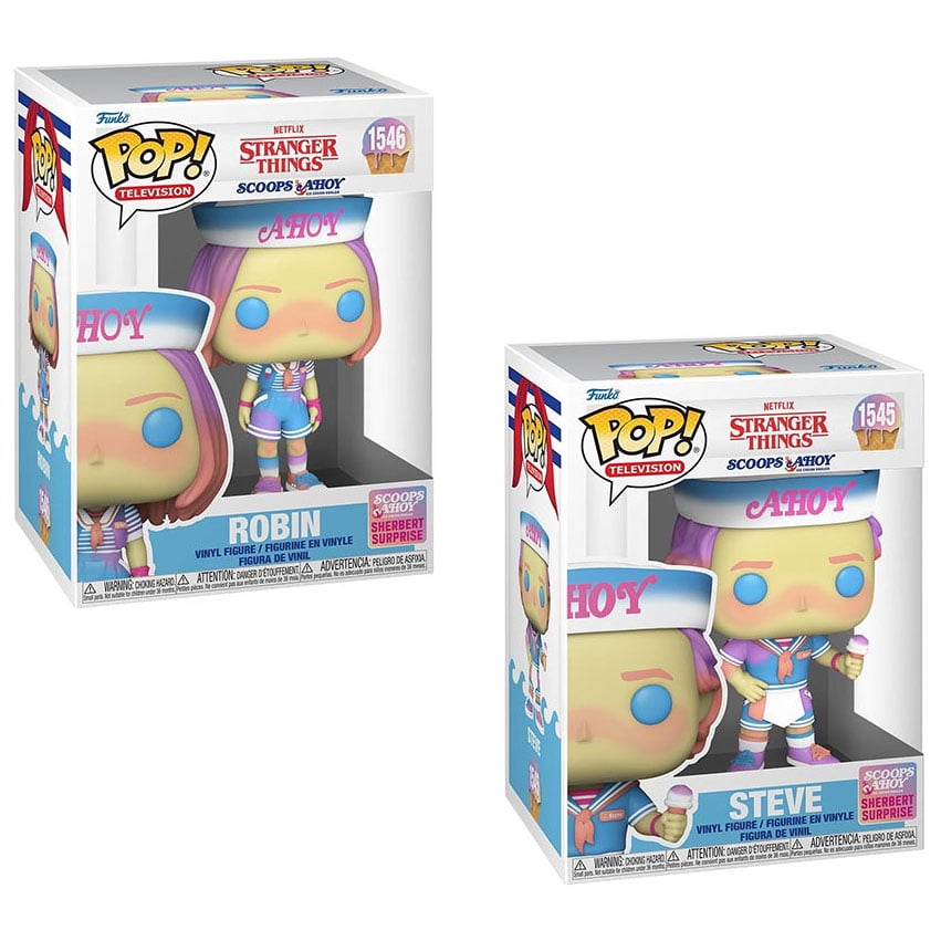 Funko POP! Television - Stranger Things S13 Vinyl Figures - SET OF 2 ...