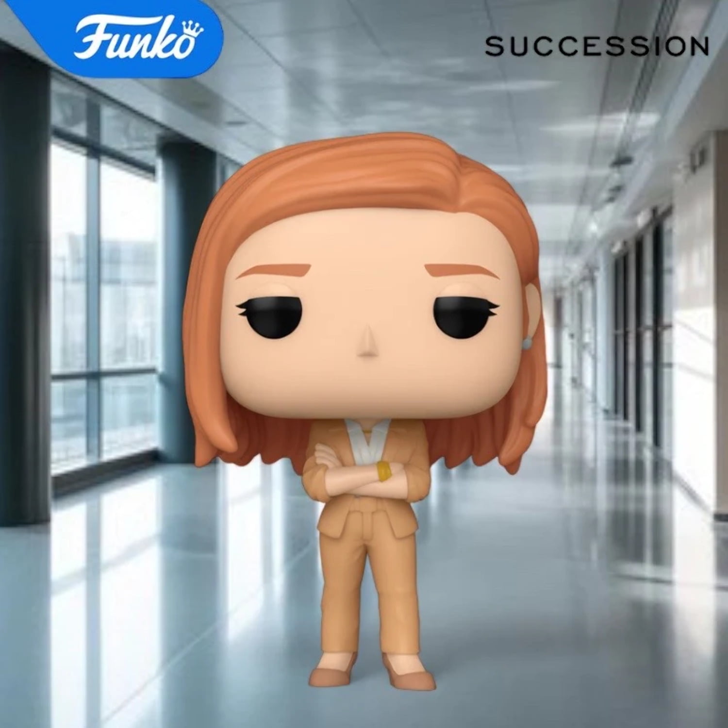 Funko POP! Television Succession Shiv Roy Figure #1432 - Walmart.com