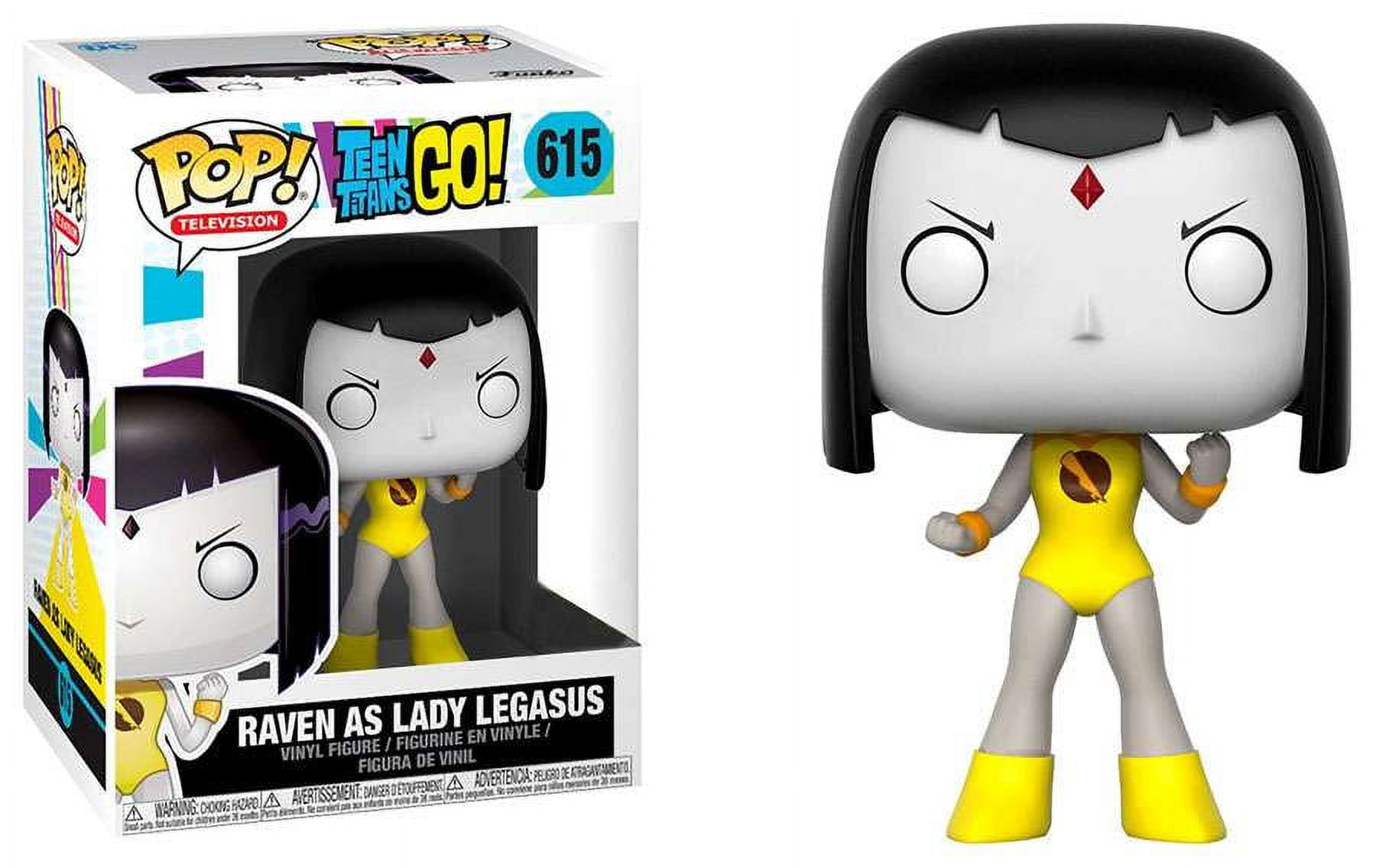 Funko POP Television Teen Titans Go Raven as Lady Legasus 615 Vinyl ...