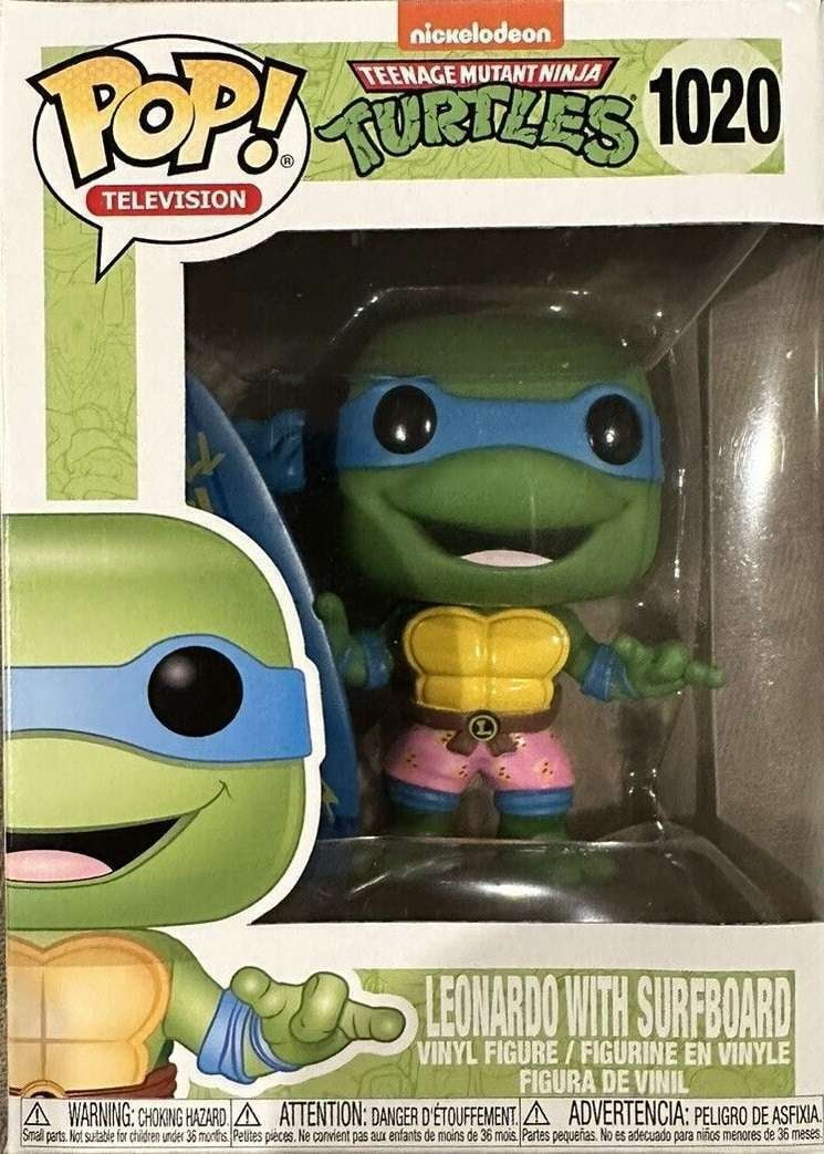 Funko POP! Television Teenage Mutant Ninja Turtles Leonardo with ...