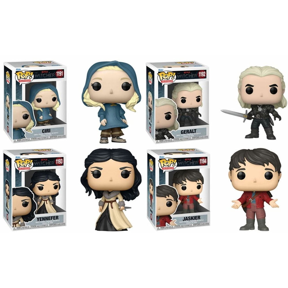 Funko POP! Television - The Witcher S2 Vinyl Figures - SET OF 4 ...