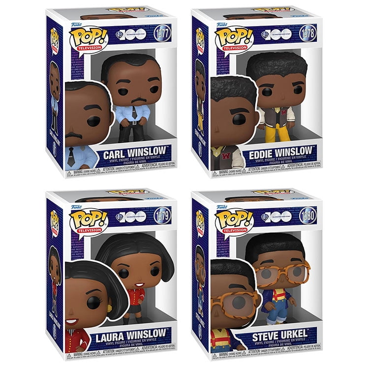Funko POP! Television WB 100 Family Matters Vinyl Figures - SET OF 4 ...