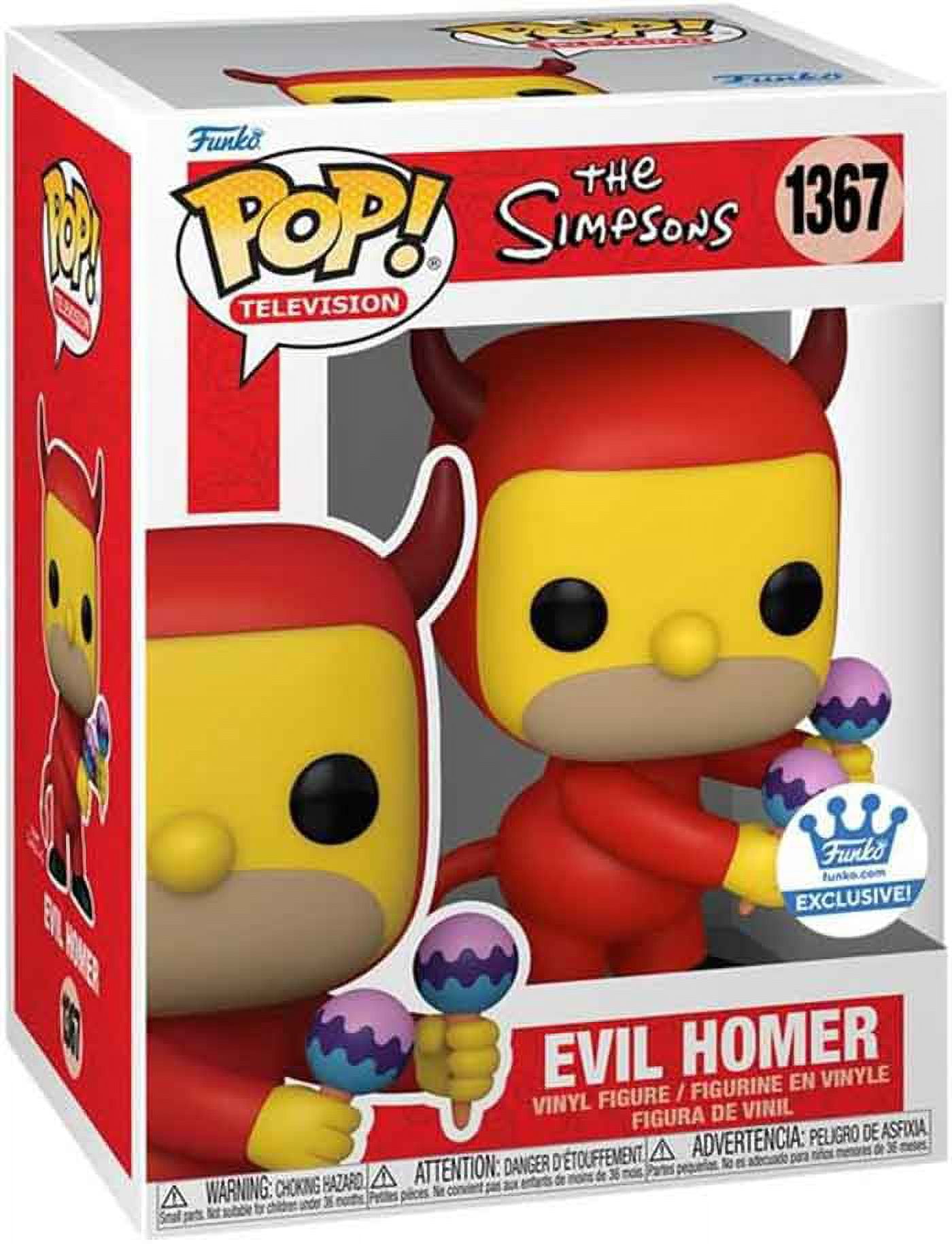 Pop Television The Simpsons 3.75 Inch Action Figure Exclusive - Evil ...