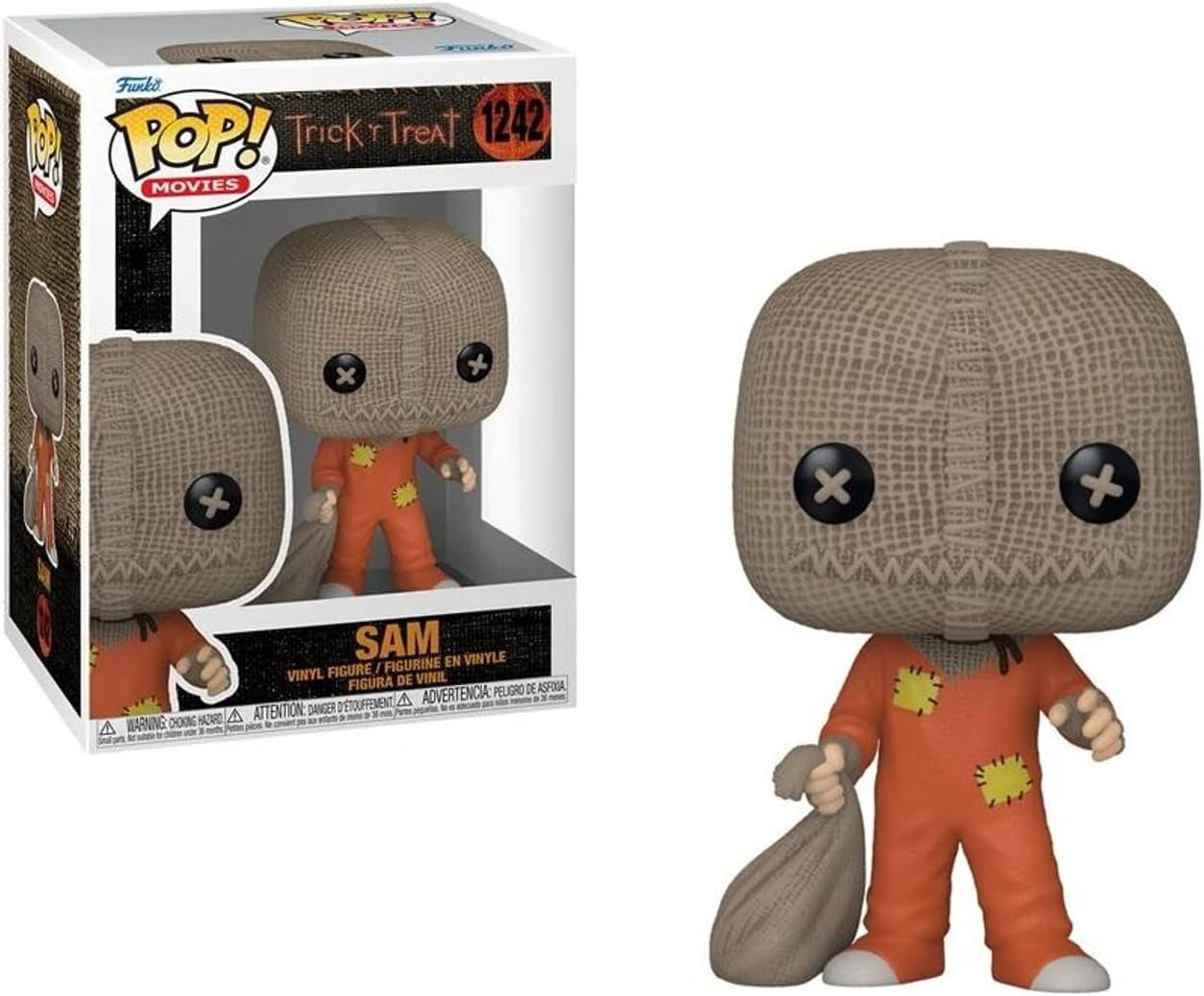 Funko POP Trick 'r Treat - Sam with Burlap Sack Funko Vinyl Figure ...