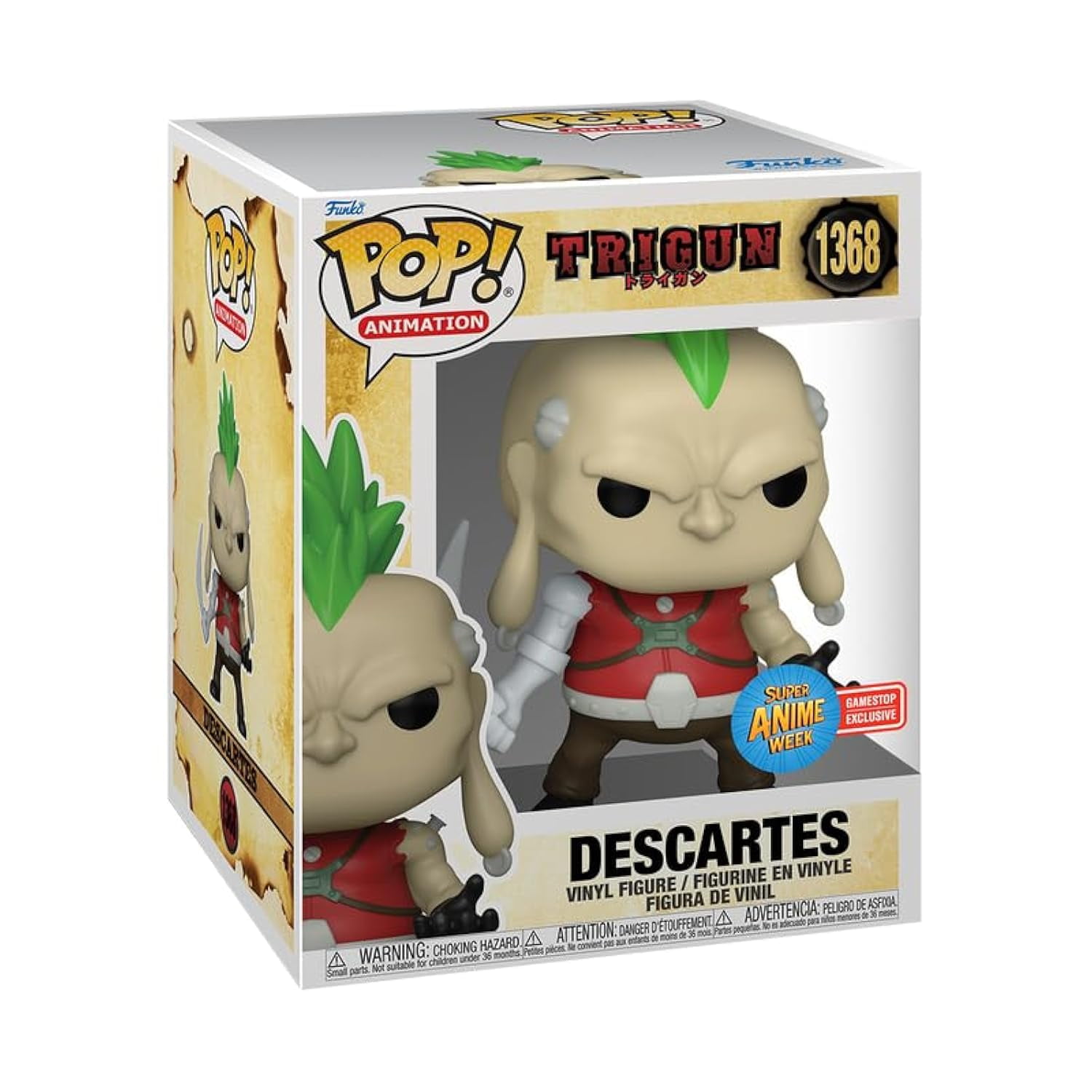 Funko POP! Trigun Super Descartes - Walmart.com