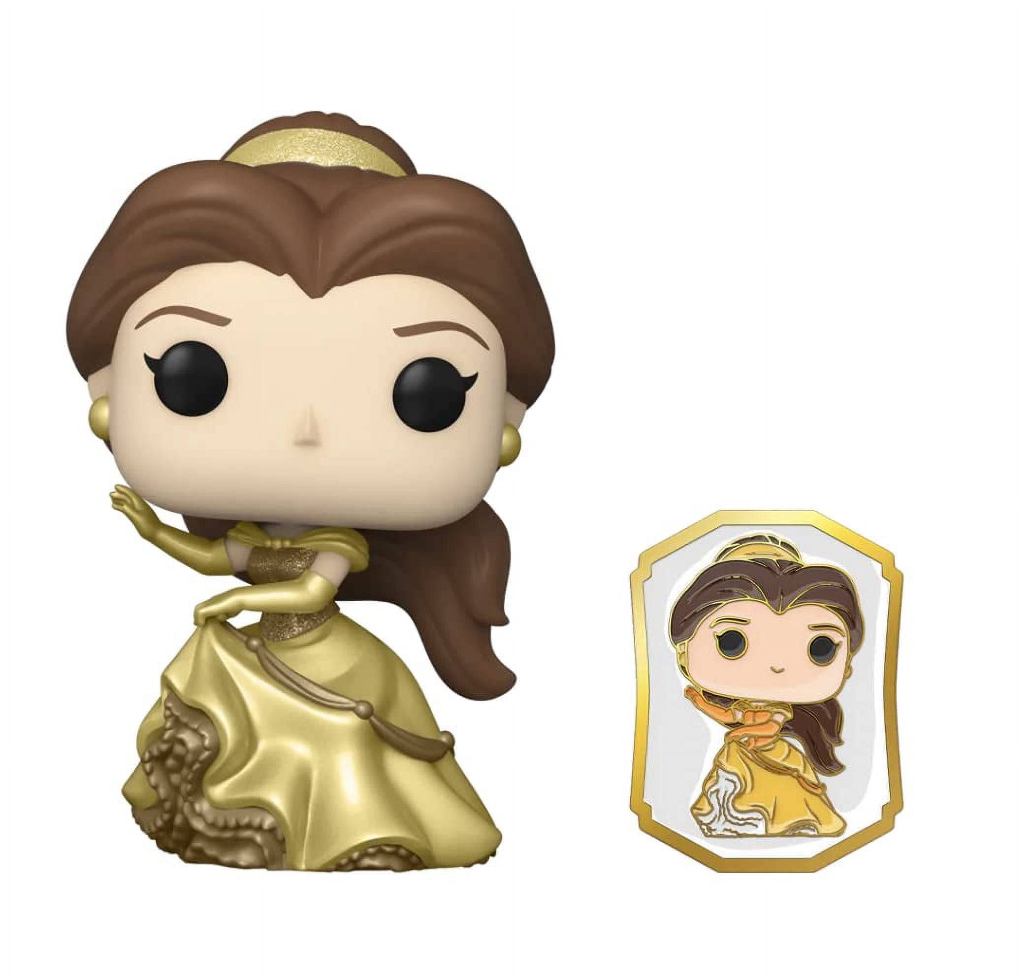 Funko POP! Ultimate Princess Collection - Belle POP & Pin Vinyl Figure ...