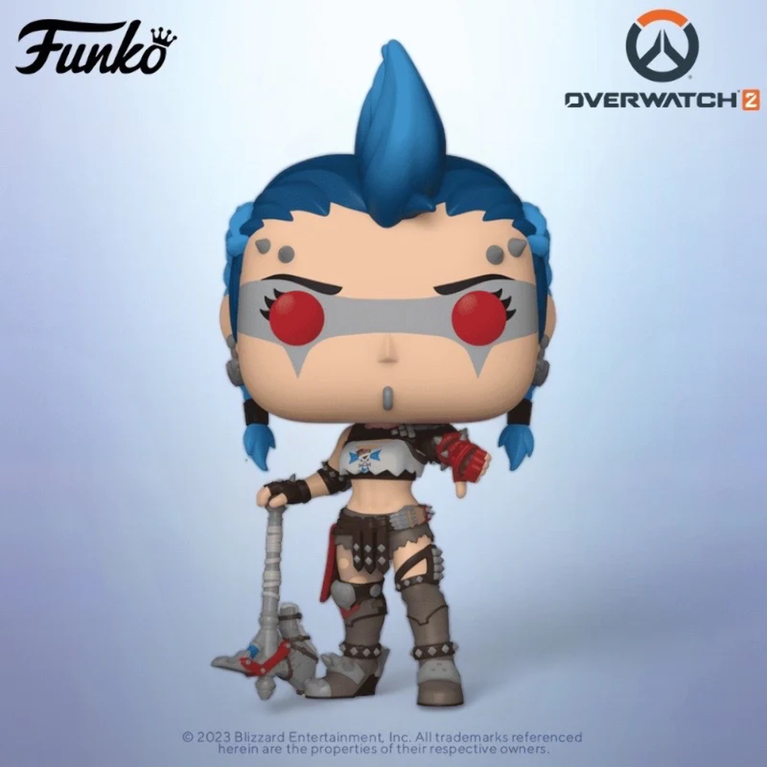 Funko POP! Video Games Overwatch Junker Queen Figure #934! - Walmart.com