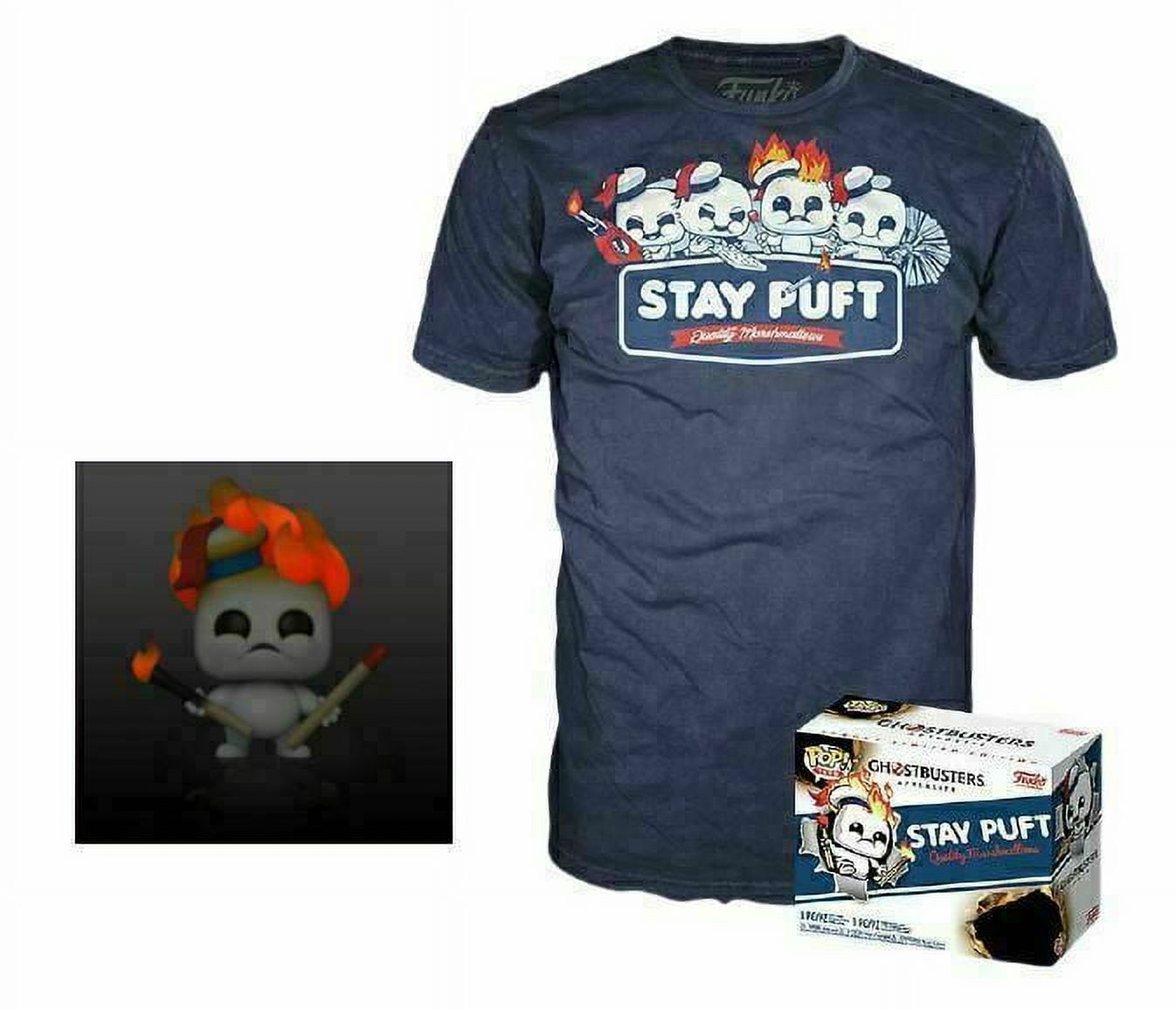 Funko POP! and Tee Ghostbusters Afterlife Mini Puft #936 [On Fire] with ...