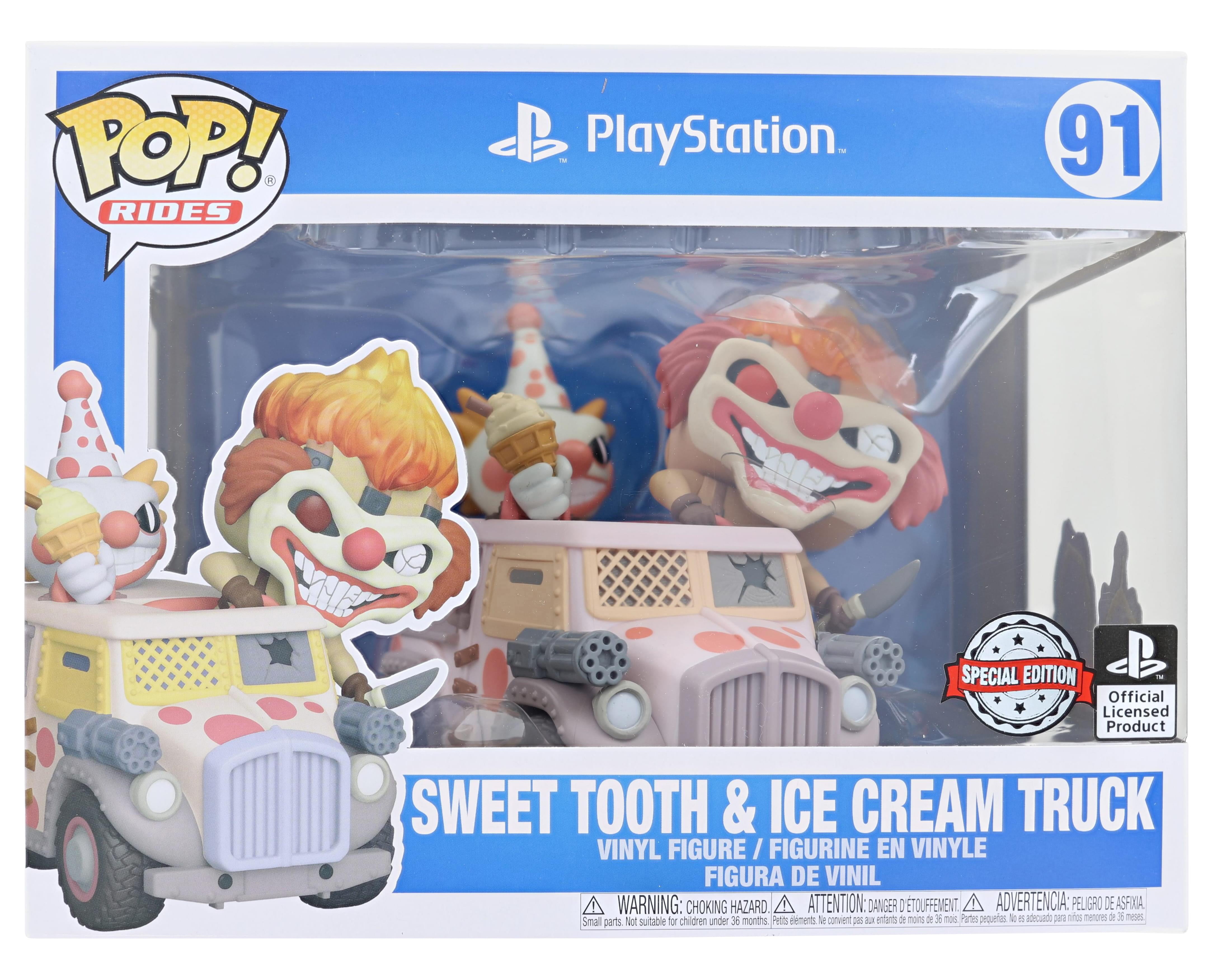 Funko POP Rides | Stylized Sweet Tooth & Ice Cream Truck Figure from ...