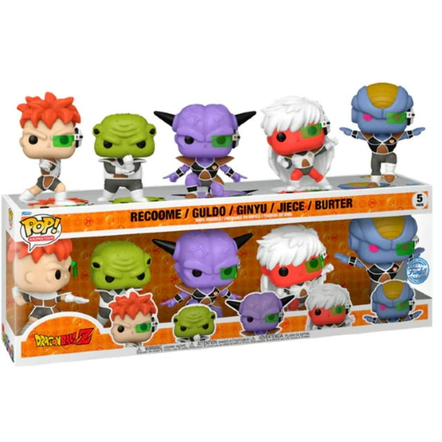 Funko PoP! Animation Dragon Ball Z Recoome / Guldo / Ginyu / Jiece ...