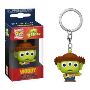 Funko Pocket POP! Keychain: Pixar Alien Remix - Woody, 2 inches ...