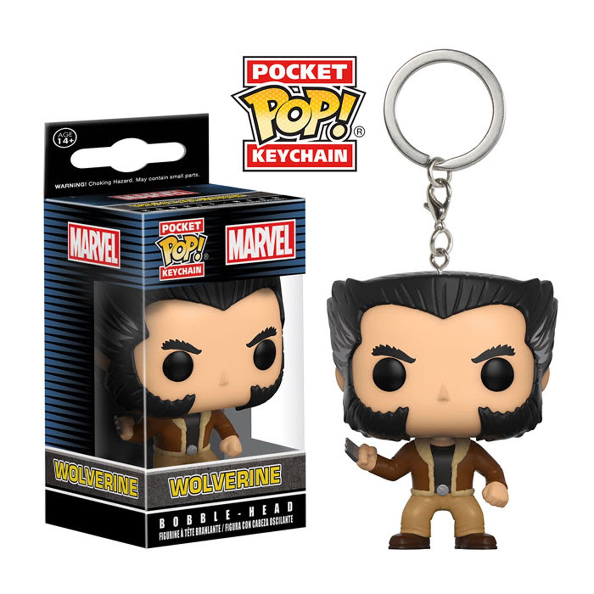 Funko Pocket POP Keychain - X-Men - Logan Vinyl Figure - Walmart.com