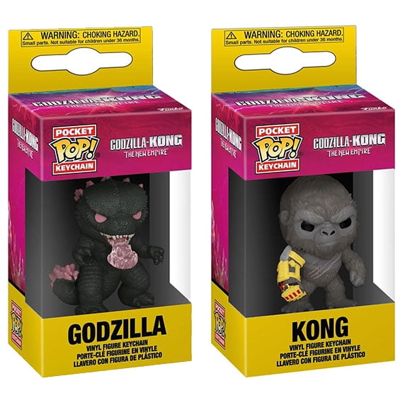 Funko Pocket POP! Keychains - Godzilla x Kong The New Empire - SET OF 2 ...