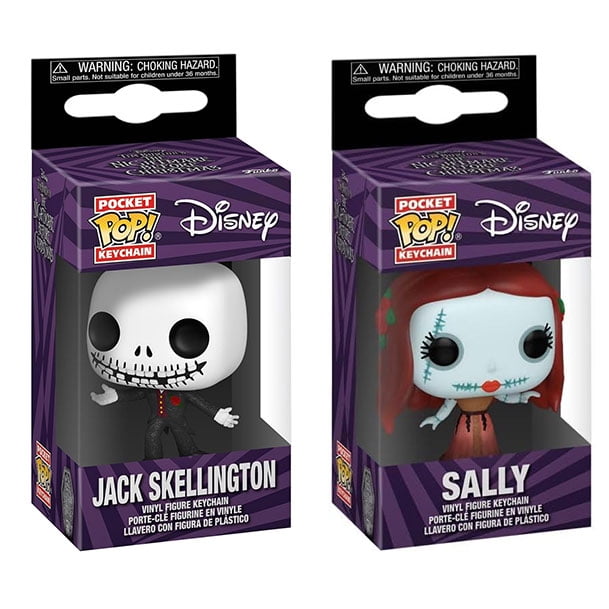 Funko Pocket POP! Keychains - Nightmare Before Christmas - SET OF 2 ...