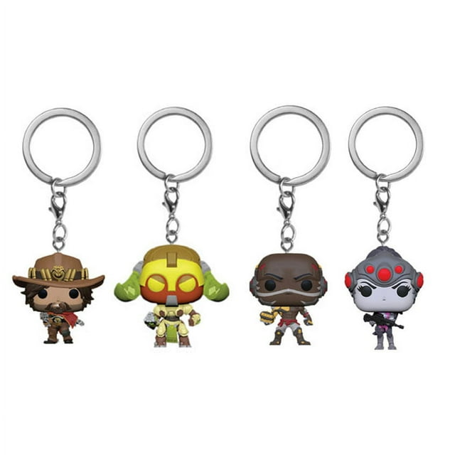 Funko Pocket POP! Keychains - Overwatch S3 - SET OF 4 (Widowmaker ...