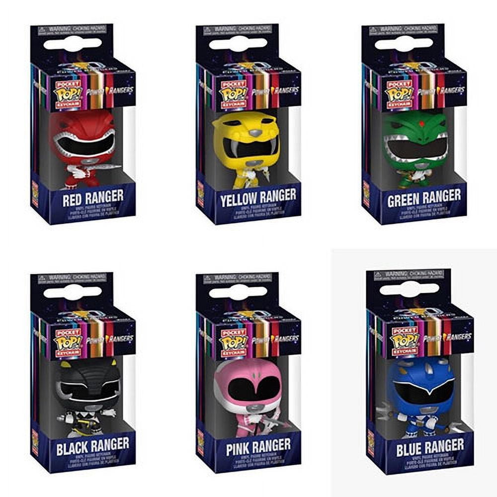 Funko Pocket POP! Keychains - Power Rangers (30th Anniversary) - SET OF ...