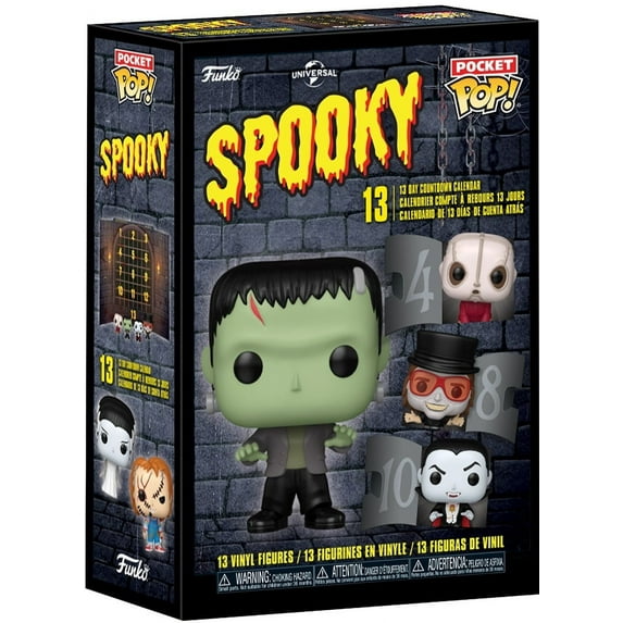 Funko Universal Monsters Pocket POP! 13-day Spooky Countdown Vinyl ...