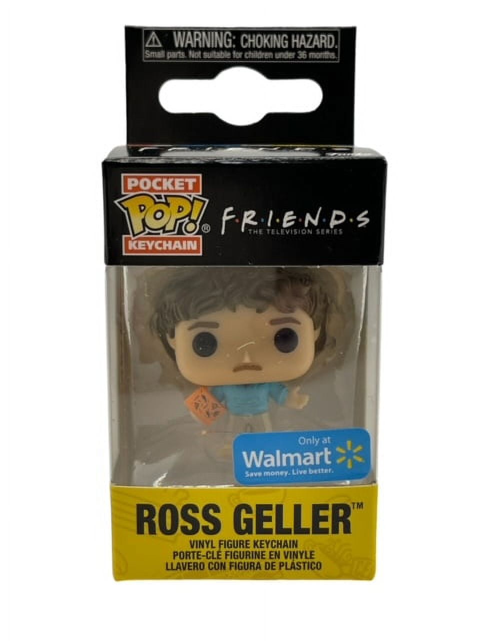 Funko Pocket Pop! Keychain: Friends 80's Ross Geller Walmart Exclusive ...